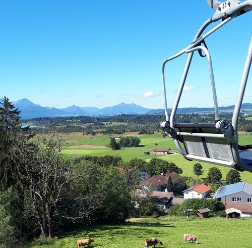 Halblech im Allgäu - Webcam der Gemeinde - Panormablick auf das ...