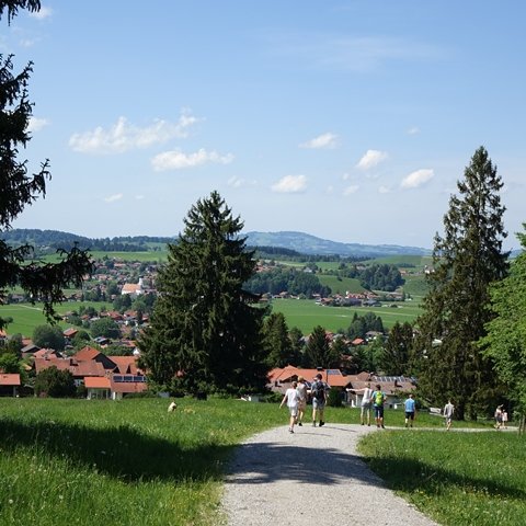 Halblech im Allgäu - Webcam der Gemeinde - Panormablick auf das ...